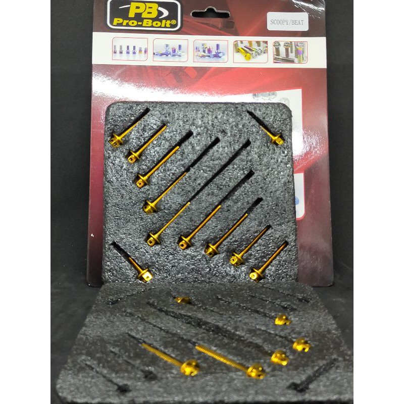 Jual BAUT PB PRO-BOLT CVT BEAT/SCOOPY | Shopee Indonesia