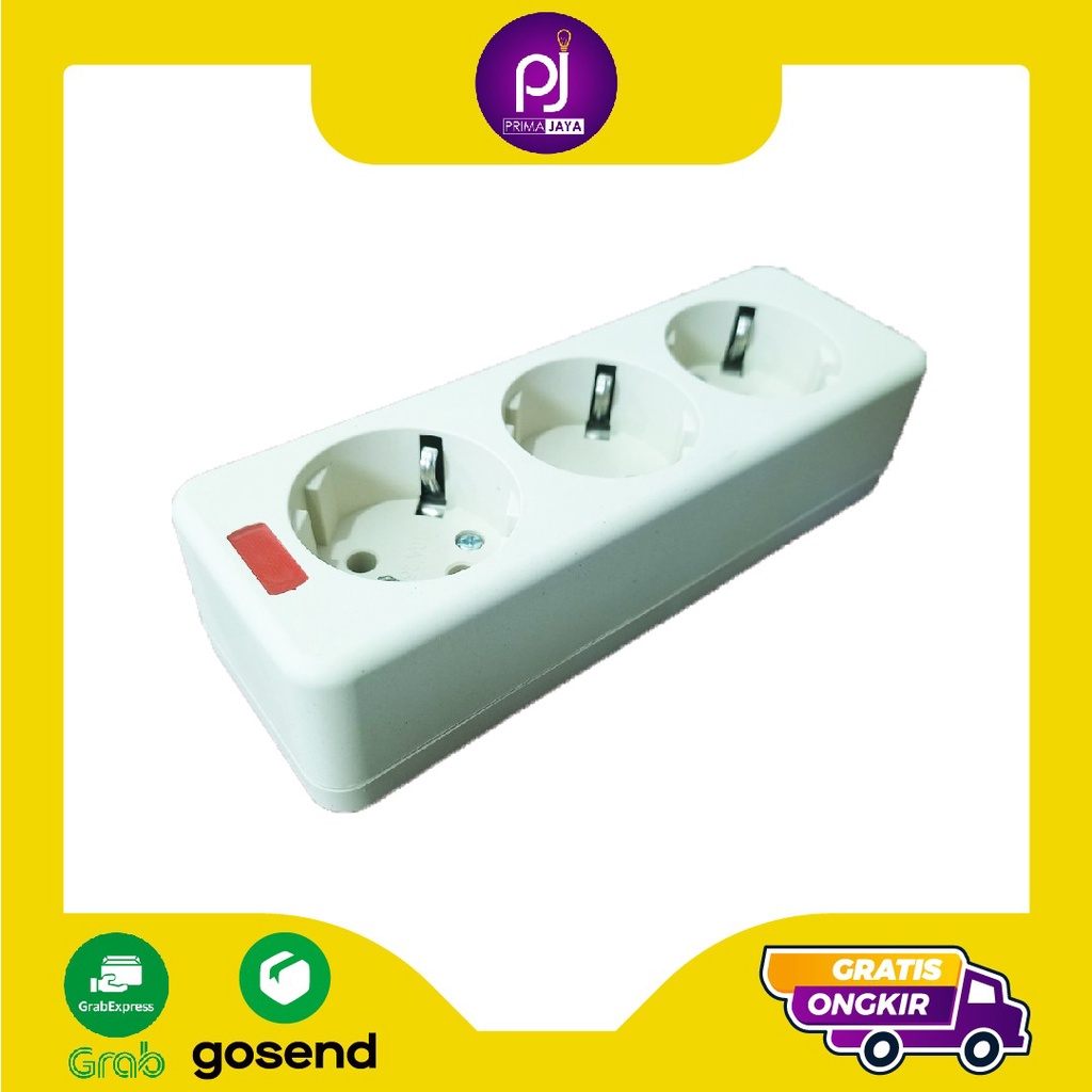 Jual Stop Kontak Arde 2 3 4 5 Lubang SNI Terminal Colokan Listrik Asli Kuningan Lampu Warna ...