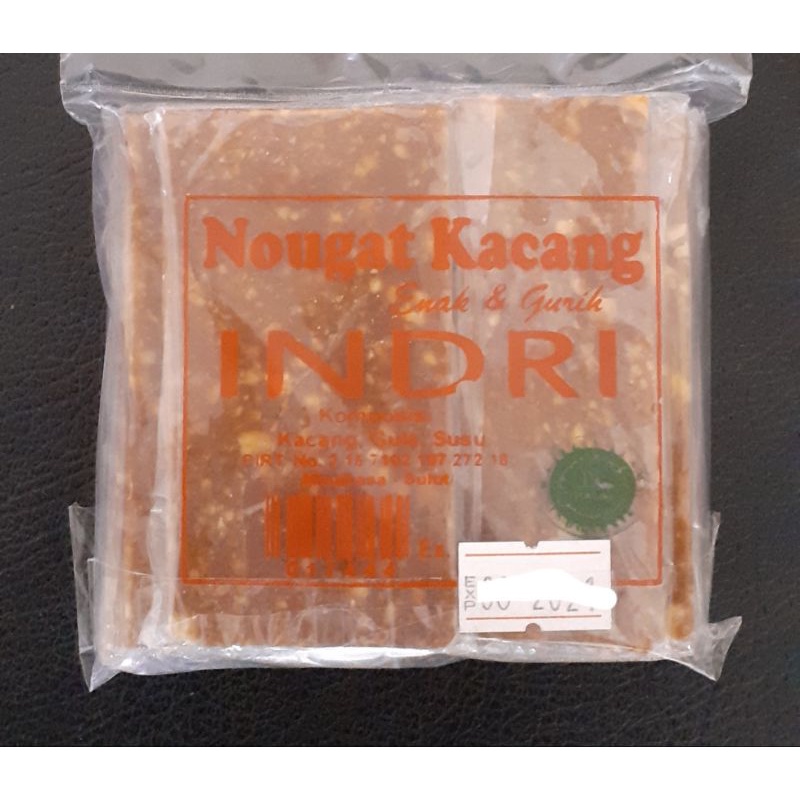 Jual Nougat Kacang Oleh Oleh Khas Manado Merk Indry isi 10 pcs | Shopee ...