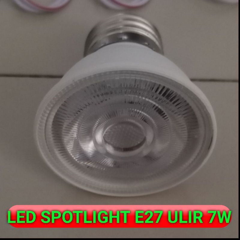 Jual Lampu Sorot Spotlight LED E27 Ulir- 7watt (kuning) | Shopee Indonesia