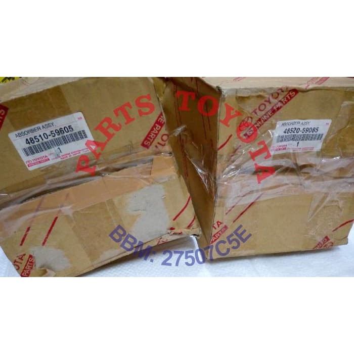 Jual Spare part Original Toyota Shock Absorber Shockbreaker Depan ...