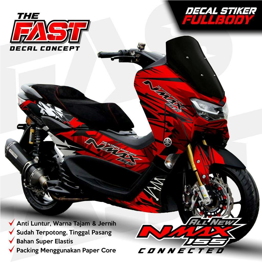 Jual decal stiker full body nmx new bisa custom stiker decal terbaru ...