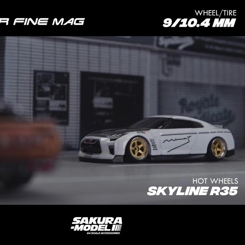 Jual Ban Karet diecast Sakura Model Volks Ray Super fine MAG - Gold ...