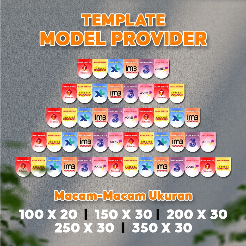 Jual Banner Renda Konter dan Toko / Spanduk Renda Konter Pulsa / Renda ...