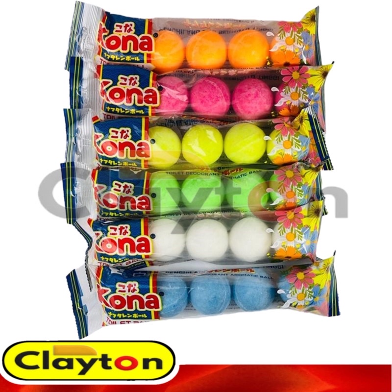 Jual KAMPER TOILET COLOUR BALL (PACK) / KAPUR BARUS KAMAR MANDI PUTIH ...