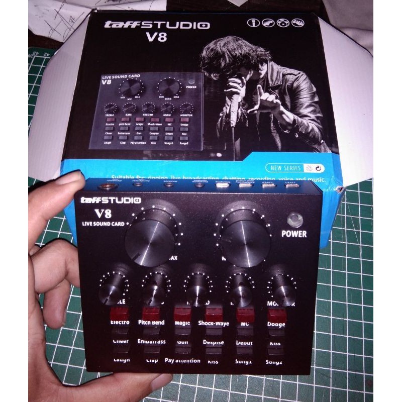Jual Sound Card V8 SoundCard Audio Live Bluetooth/NonBluetooth External ...