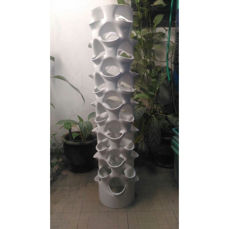 Jual POT TANAMAN VERTIKAL VERTIKULTUR TANAMAN BAWANG 8 INCH LUBANG ...