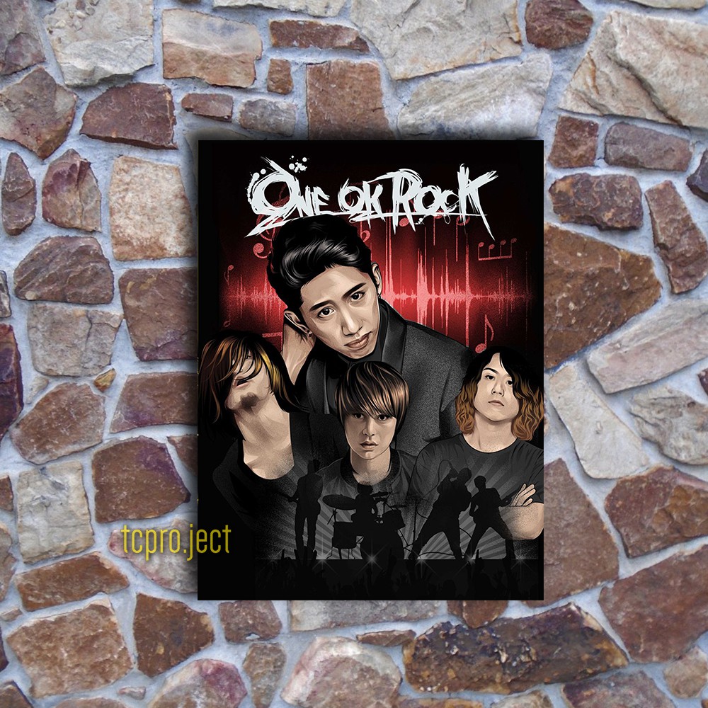 Jual ONE OK ROCK BAND POSTER - DEKORASI HIASAN DINDING | Shopee Indonesia