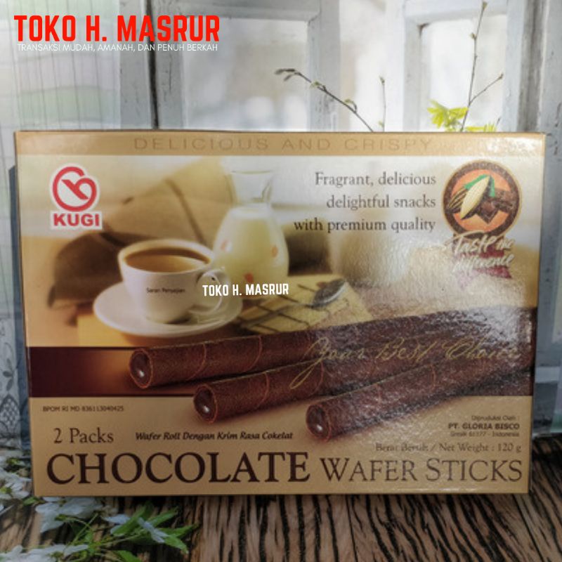 Jual Wafer Stick Kugi Isi 2 Pack 120gr | Shopee Indonesia