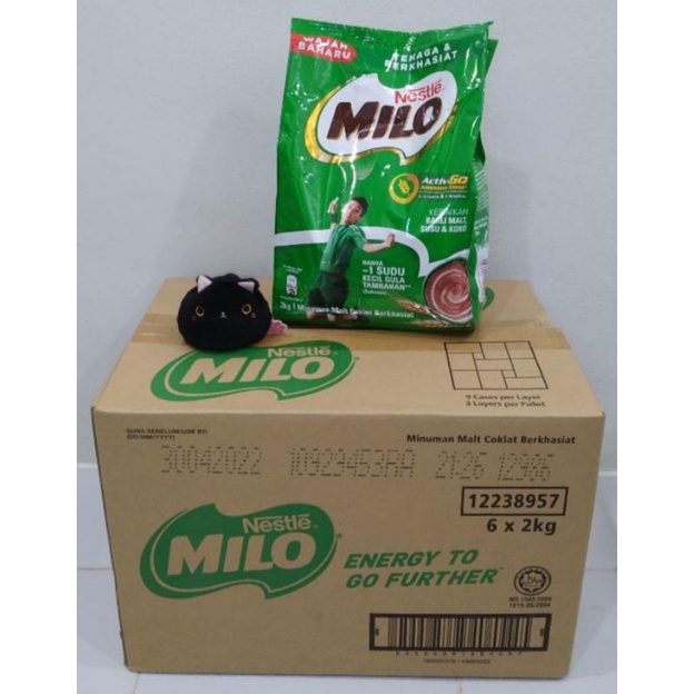 Jual MILO 2KG(1 kotak/dus isi 6 bungkus) | Shopee Indonesia