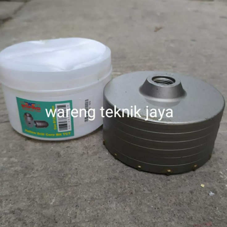 Jual Mata bor coring Beton 100 mm 4 inchi hollow drill core bit TCT ...