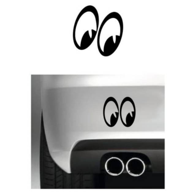 Jual Sticker Cutting Unik Mata Animasi Cutting Sticker Universal ...