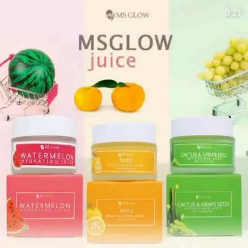 Jual MOISTURIZER MS GLOW/ hydrating juice ms glow revitalizing ms glow ...