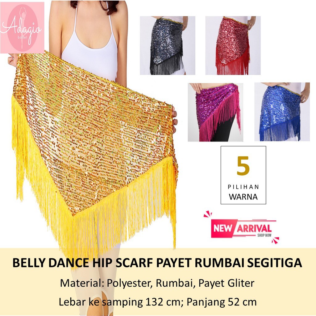 Jual BELLY DANCE HIP SCARF SABUK SELENDANG TARI PERUT INDIAN DANCE ...