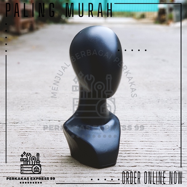 Jual Patung / Manekin Kepala Alien Dewasa / Display Hijab, Topi, Wig ...