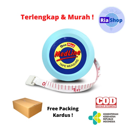 Jual MEDLINE METERAN ROLL PENGUKUR BAYI ONEMED | MEDLINE METERAN ...