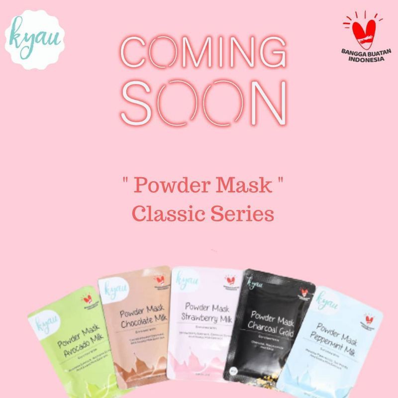 Jual Kyau powder mask (BPOM) | Shopee Indonesia