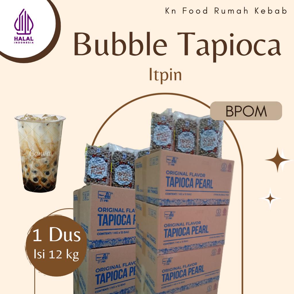 Jual Bubble Tapioca Pear ITPINl 1 dus kemasan 12 kg - Bubble Tapioca ...
