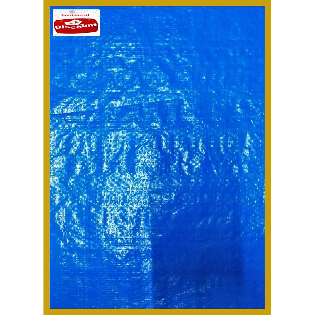 Jual R6Ergt5- Terpal Jadi A2 Biru Muda Aries ( Ukuran Bebas / M2 ...