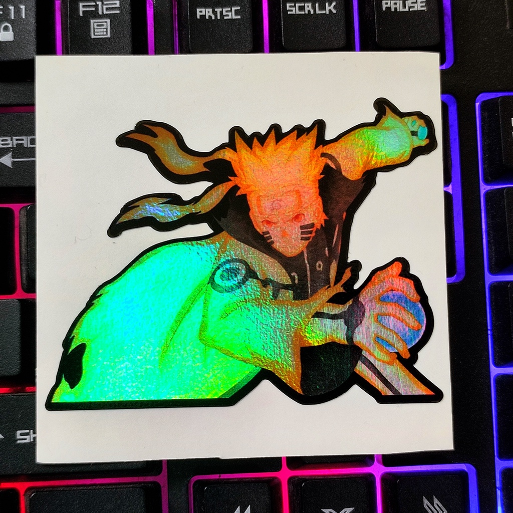 Jual stiker sticker hologram anime NARUTO stiker anime knaruto stiker ...