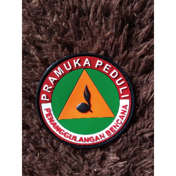 Jual Patch rubber logo pramuka / patch rubber logo pembina rescue scout ...