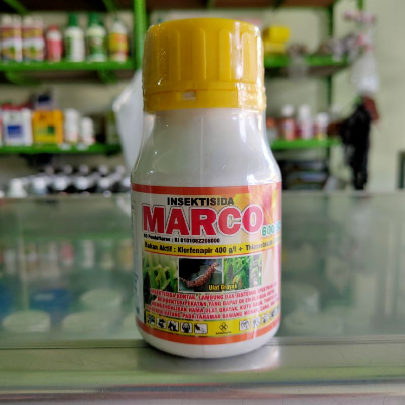 Jual INSEKTISIDA MARCO 250ML KLORFENAPIR 400 + THIOMETOXAM 200 | Shopee ...