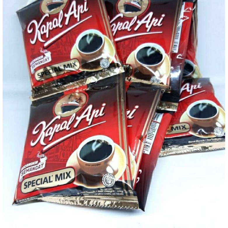 Jual Kopi Kapal Api Spesial Mix Luwak White Coffe Kopi ABC Susu Satuan ...