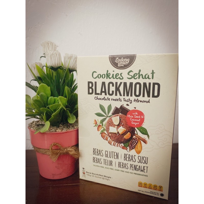 Jual Blackmond Cookies 198gr (6 sachet @33gr) | Shopee Indonesia