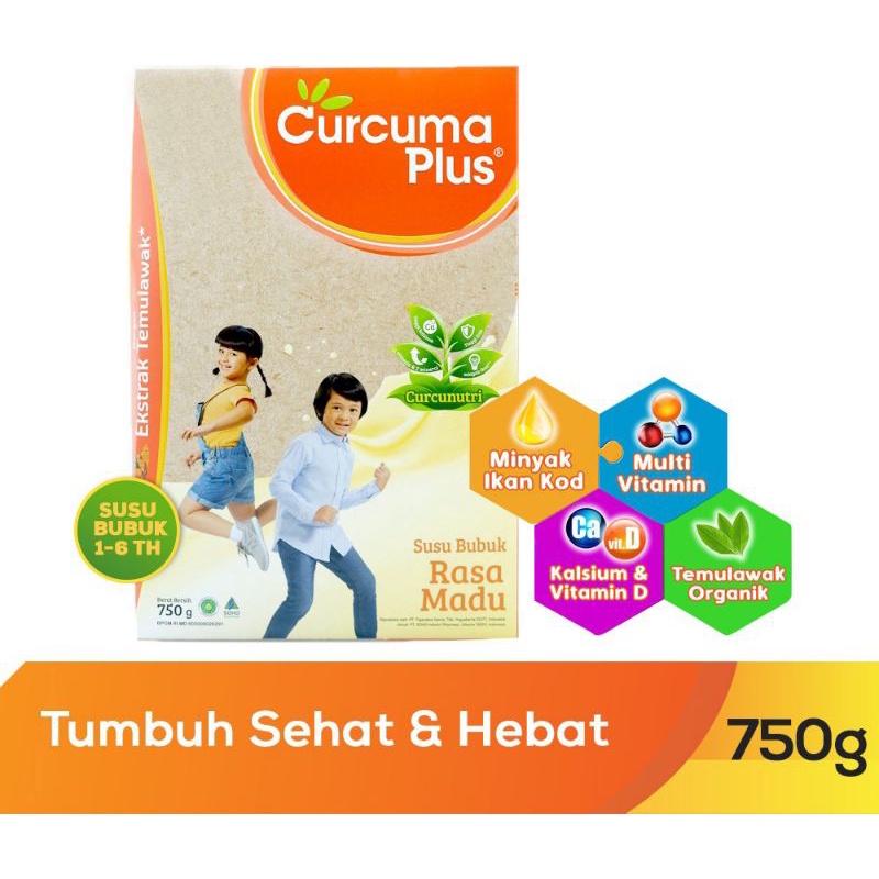 Jual Curcuma plus susu rasa madu 750g 1-6 tahun | Shopee Indonesia