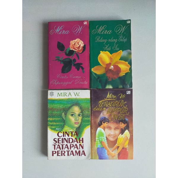 Jual Novel MIRA W - 4 Buku | Shopee Indonesia