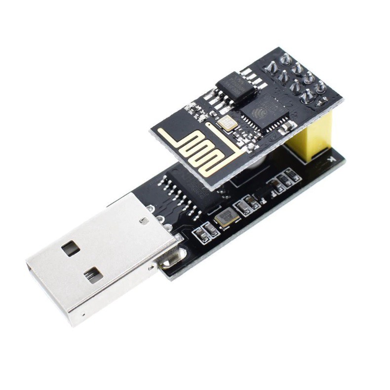 Jual ESP8266 USB Programmer WIFI Module ESP01 ESP01S Remote Serial Port WIFI Sensor Transceiver ...