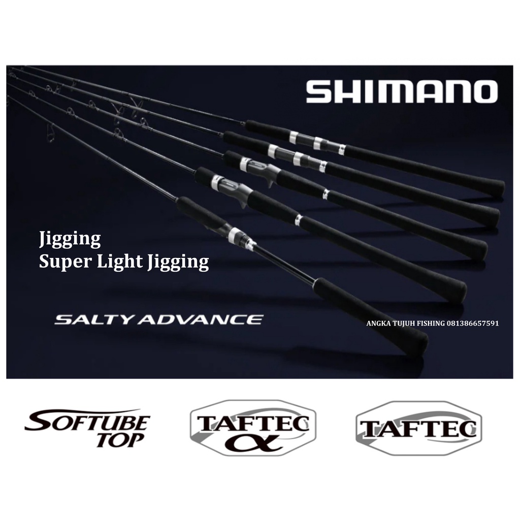 Jual Shimano Salty Advance Jigging & Super Light Jigging Model 2021 Rod Joran Pancing | Shopee ...
