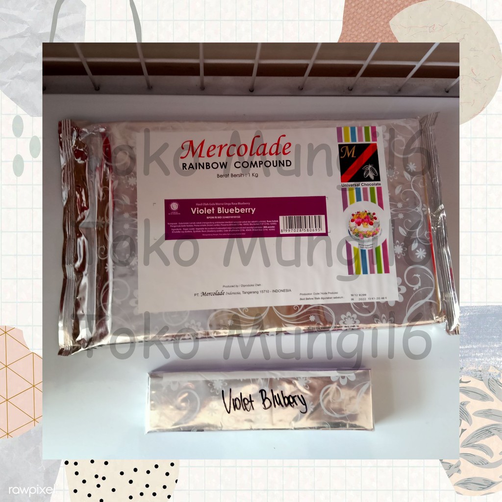 Jual MERCOLADE COMPOUND 1 KG / COKLAT BATANG MERCOLADE 1 KG | Shopee ...