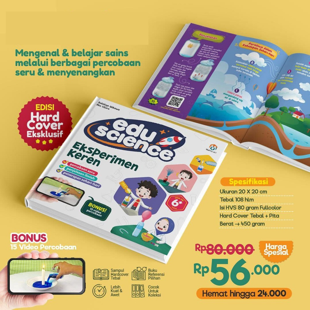 Jual Buku Anak Edu Science Eksperimen Keren Ziyad Book / Buku Bacaan ... Jual Buku Anak Edu Science Eksperimen Keren Ziyad Book / Buku Bacaan ...