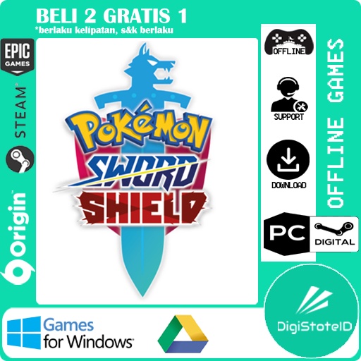 Jual Pokemon Sword/Shield - Game PC | Shopee Indonesia