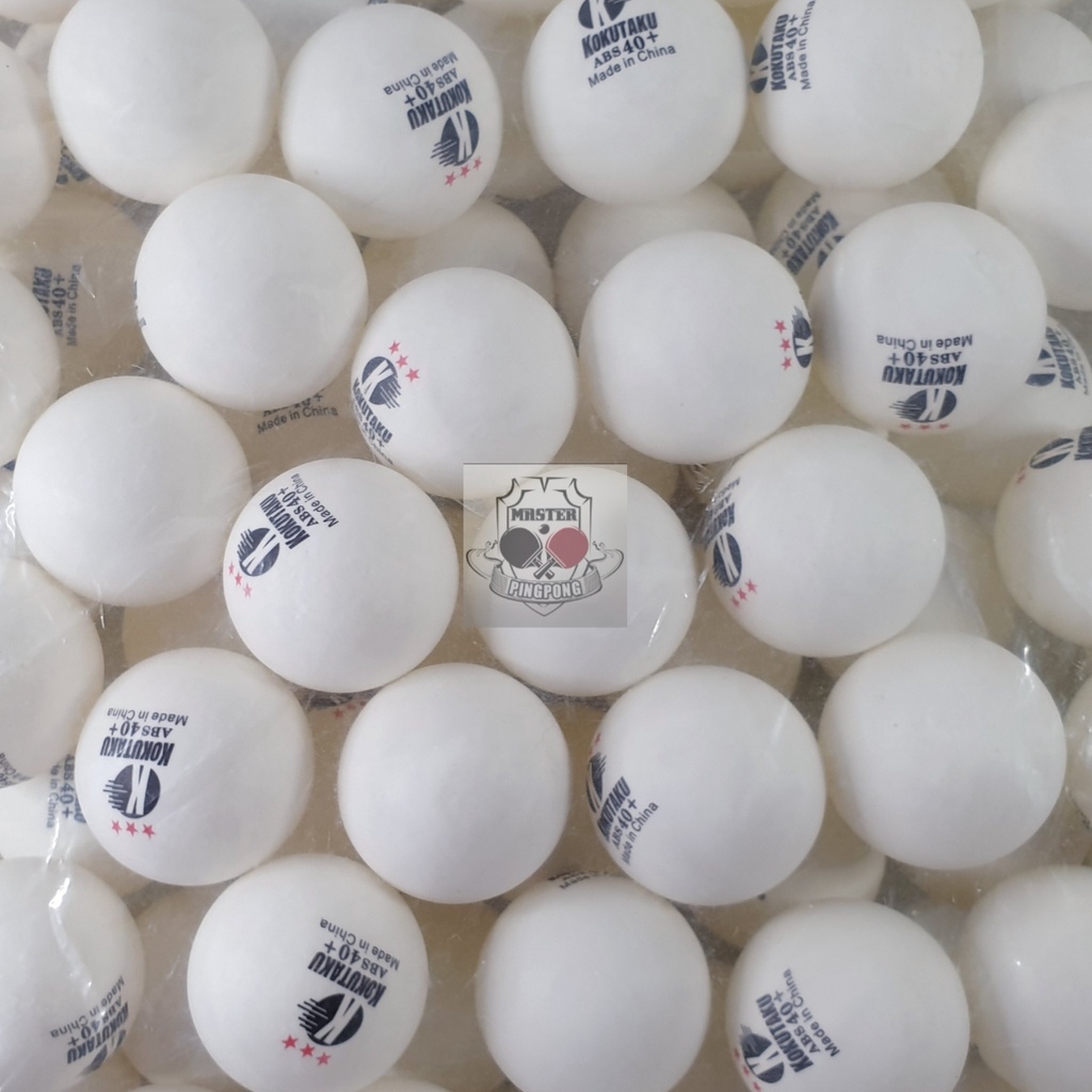 Jual Kokutaku Training 40+ ABS 100 Balls - Bola Latihan Pingpong Tenis Meja Bola Banyak | Shopee ...