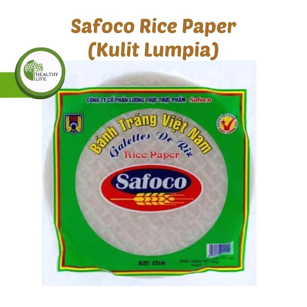 Jual Safoco Banh Trang Viet Nam Rice Paper / Kulit Lumpia 22cm 300gr ...