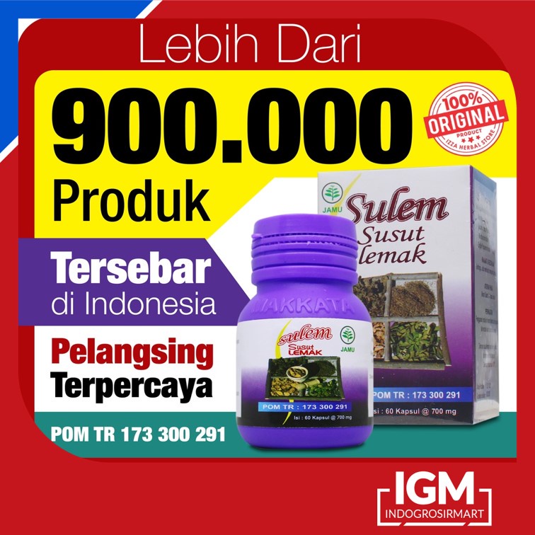 Jual SUPLEMEN PENURUN BERAT BADAN Sulem Susut Lemak Isi 60 Butir Kapsul Pilihan Terbaik ORIGINAL ...