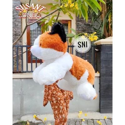 Jual BONEKA KUCING JUMBO BESAR MURAH LUCU LEMBUT SNI UKIR NAMA HALUS ...