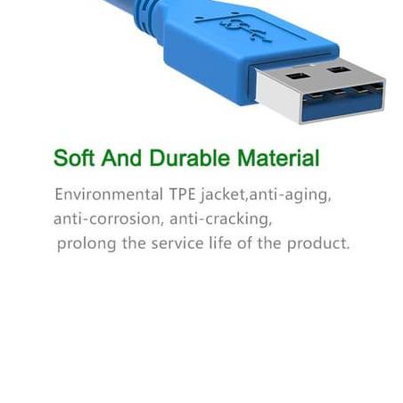 Jual [1/2/5 Meter] USB 3.0 Male to Male Extender Extension USB Super ...