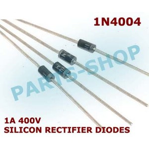 Jual Dioda 1N4004 1A 400V Diode IN4004 Silicon Rectifier 1 A 400 V 1N 4004 | Shopee Indonesia