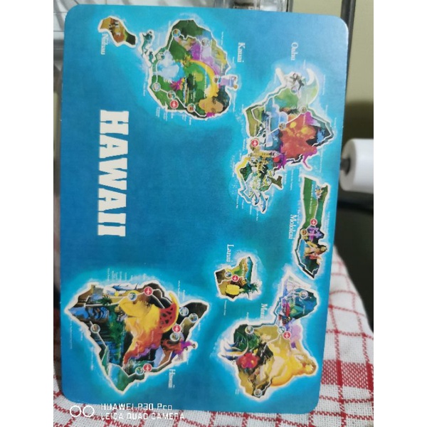 Jual kartu pos peta hawaiii/hawaii map postcard | Shopee Indonesia