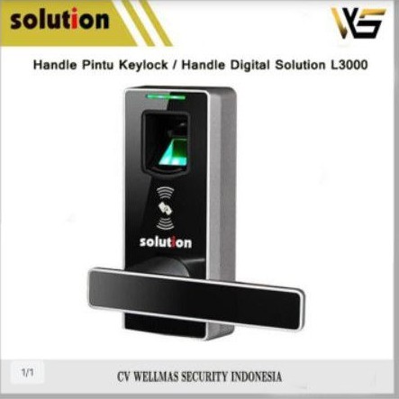 Jual handle pintu key lock + akses pintu otomatis.tangerang | Shopee ...