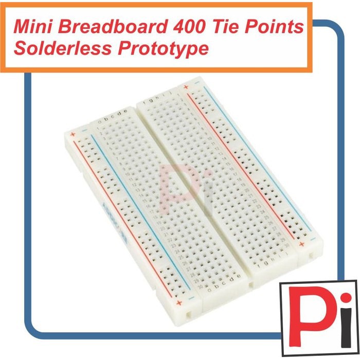 Jual CV. TTG - Mini Breadboard 400 Tie Point Project Bread Board Solderless Prototype | Shopee ...
