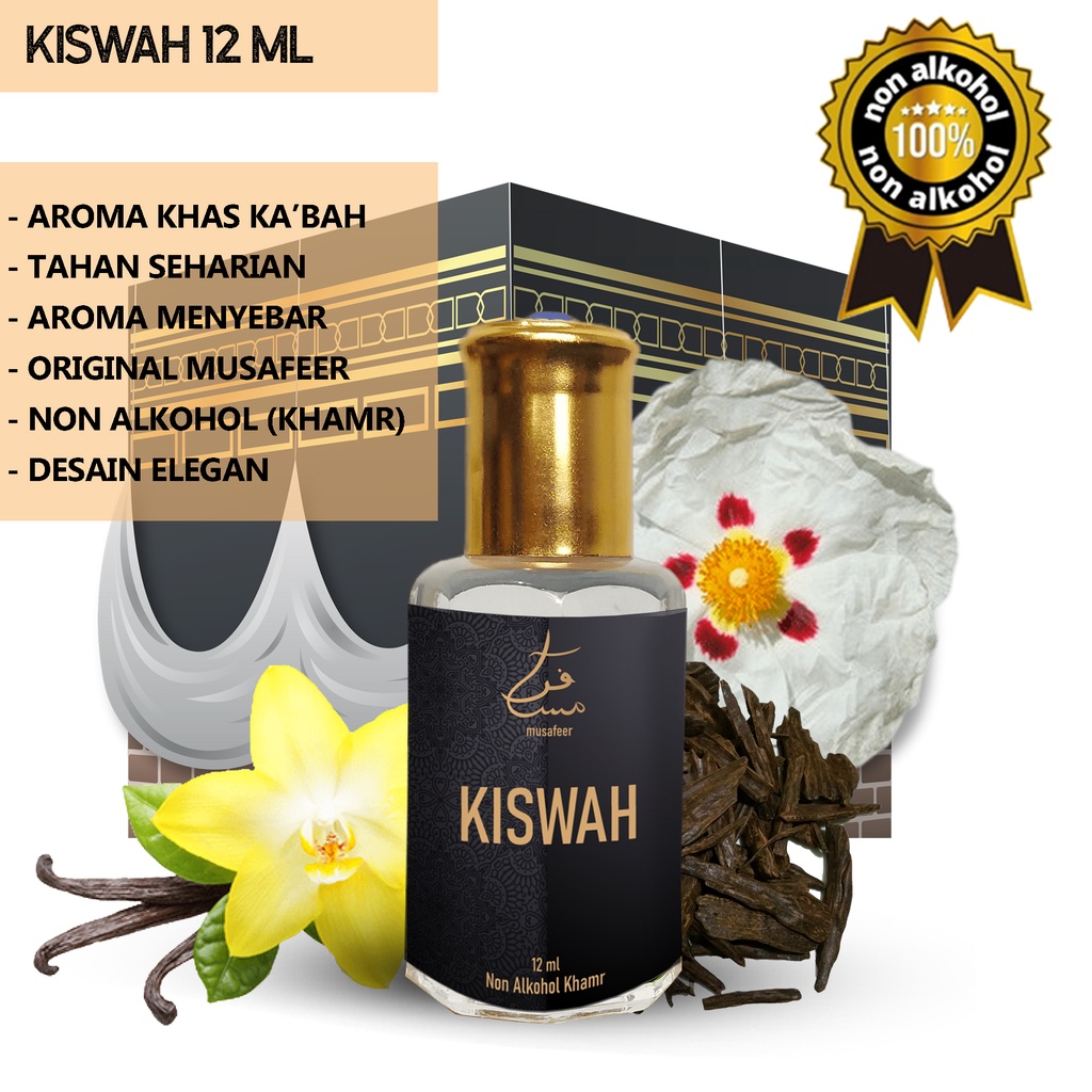 Jual PARFUM KISWAH KA'BAH 12 ML | MINYAK WANGI SHOLAT NON ALKOHOL ...