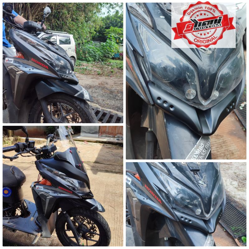 Jual moncong bebek mini Honda Vario 125 tekno 2011-2015 | Shopee Indonesia