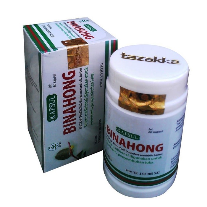 Jual Kapsul binahong herbal mempercepat penyembuh luka | Shopee Indonesia