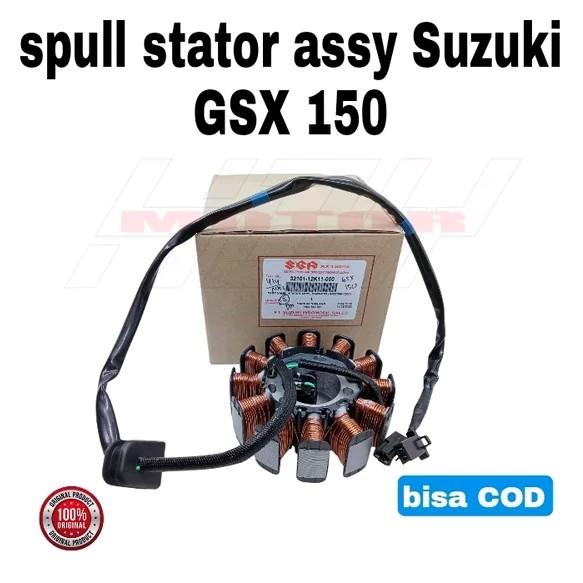 Jual spull spul setator stator Assy suzuki GSX 150 original | Shopee Indonesia