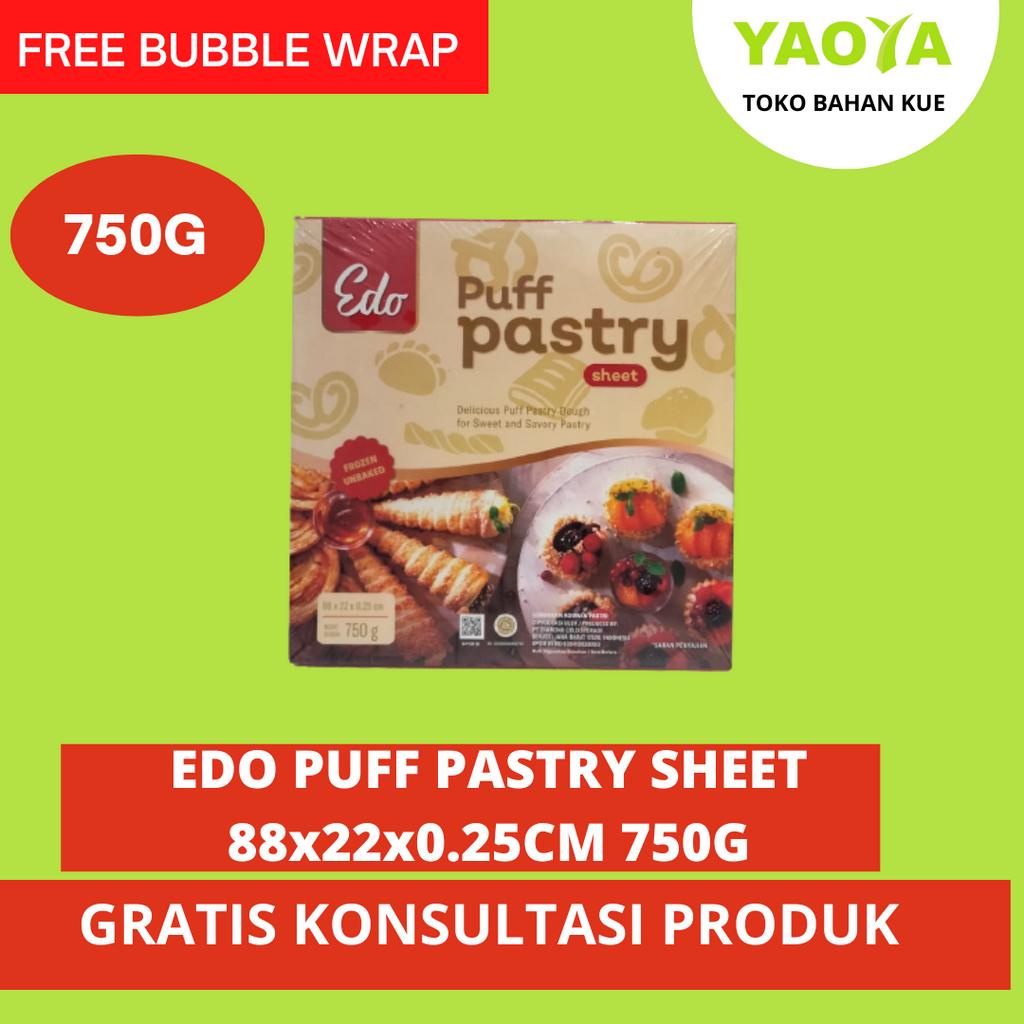 Jual EDO PUFF PASTRY SHEET 88x22x0.25CM 750G | Shopee Indonesia