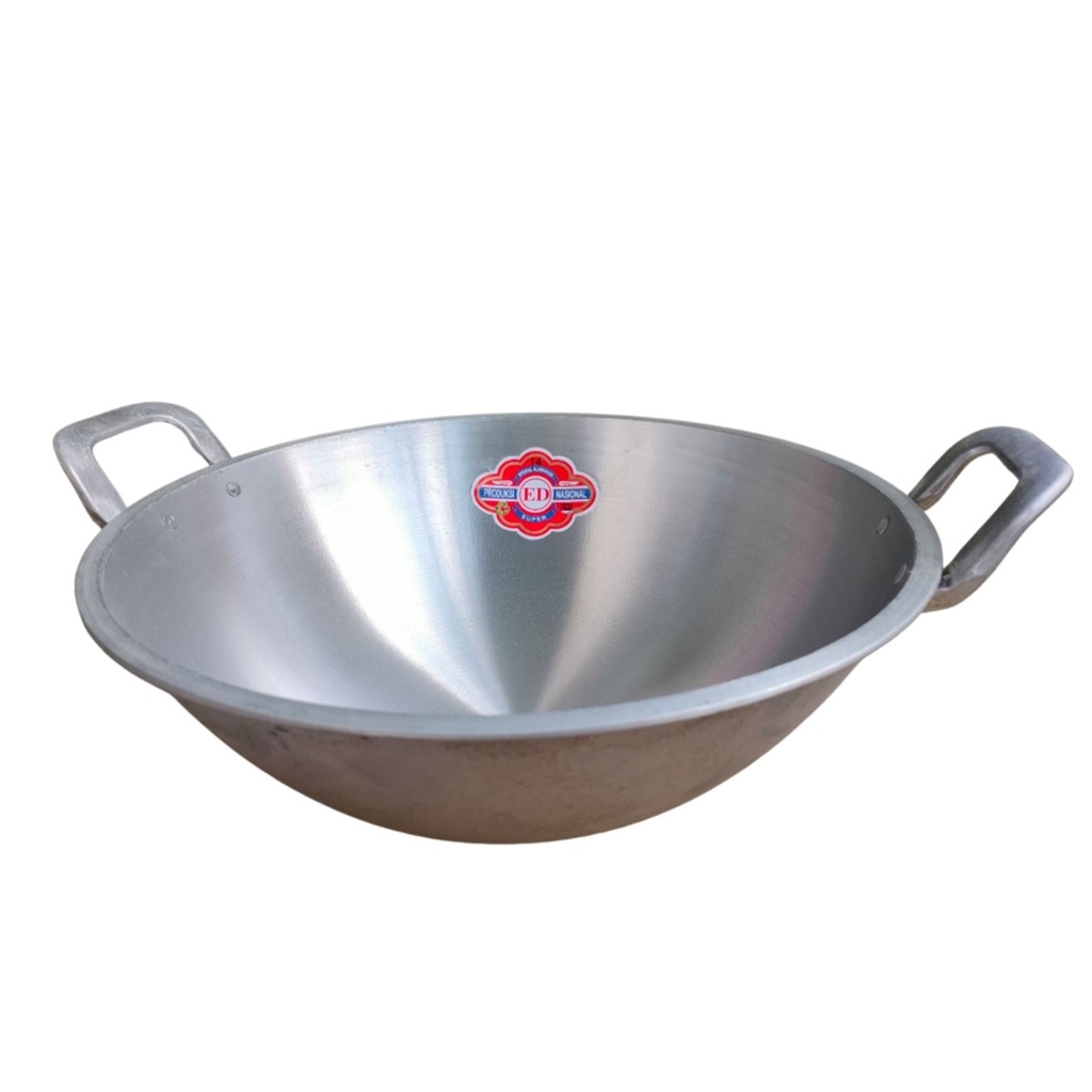 Jual Wajan Aluminium - Wajan Panci ED - Cekung - Wajan Aluminium Tebal ...